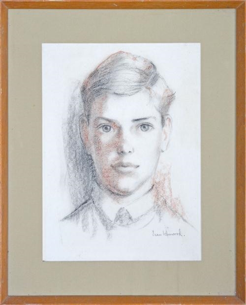 Jean de Courtenay Isherwood | Portrait Of A Young Man | MutualArt