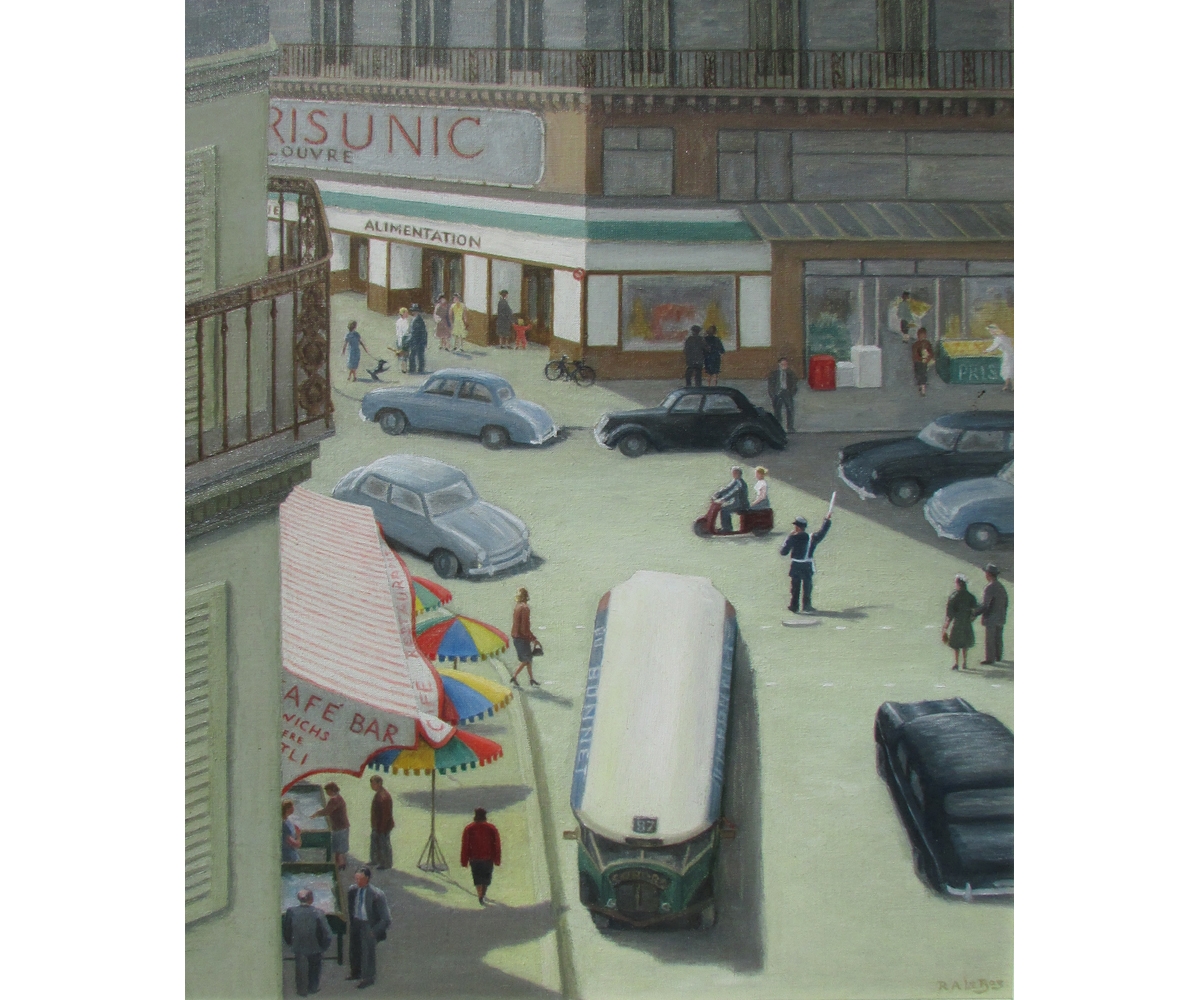 Rachel Ann le Bas | French Street Scene | MutualArt