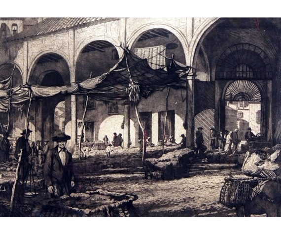 Henry Macbeth-Raeburn | The Rag Market | MutualArt