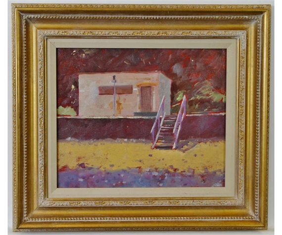 Lance Beeke | A Beachside Building | MutualArt