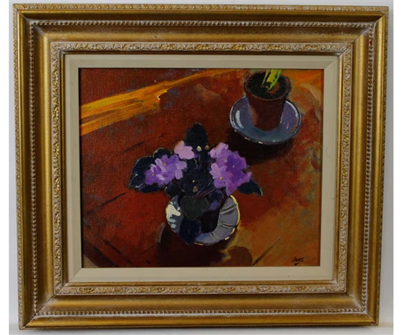 Lance Beeke | African Violets | MutualArt