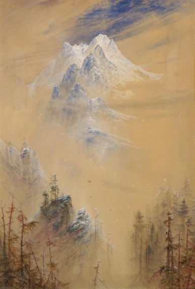 Elijah Walton | Alpine landscape | MutualArt