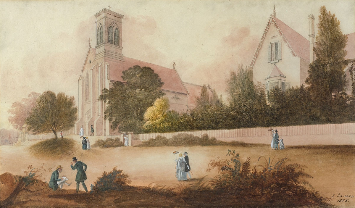 Jacob Janssen | St Mark's Anglican Church, Darling Point (1855) | MutualArt