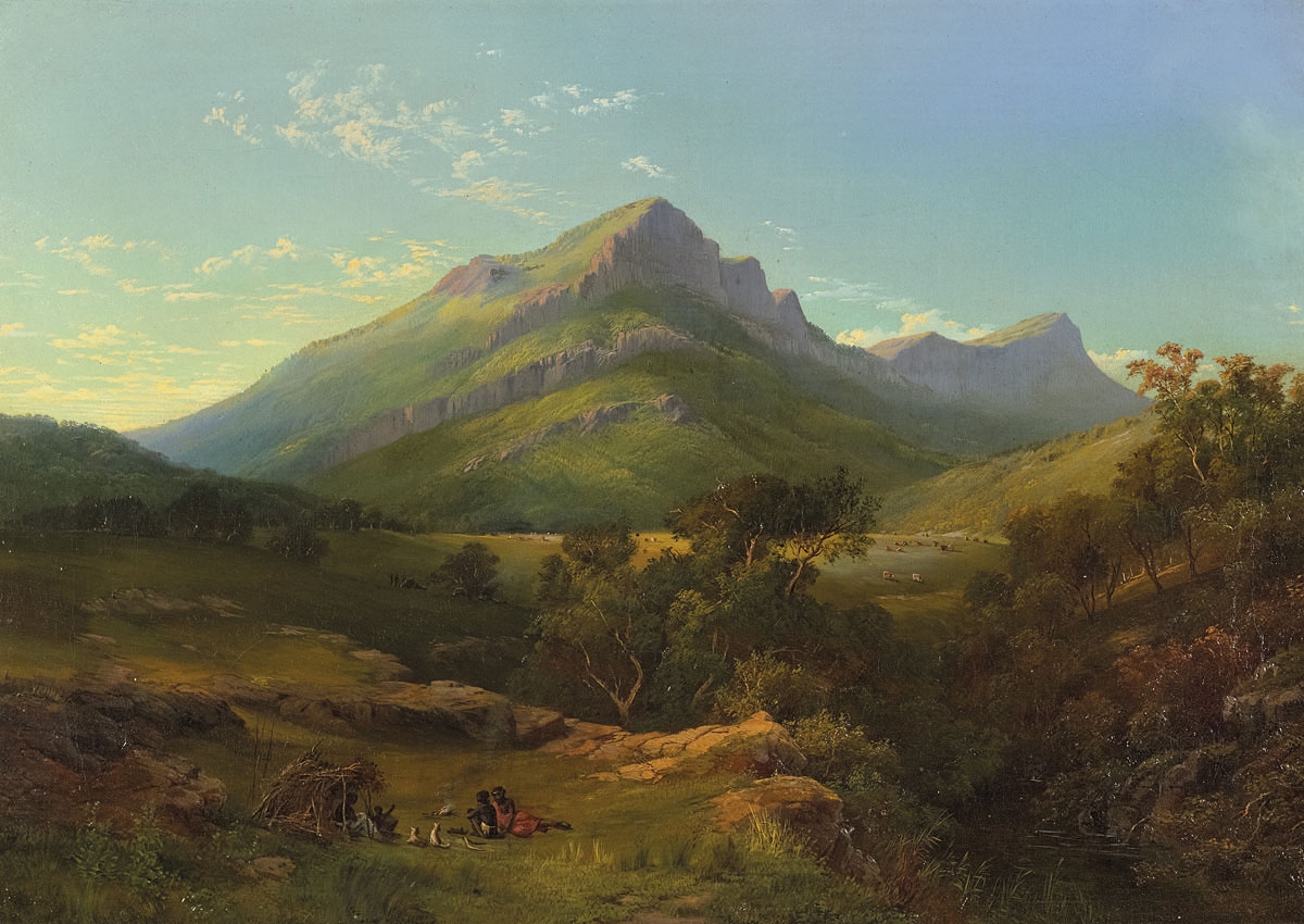 Nicolas Chevalier | Mount Abrupt (1864) | MutualArt