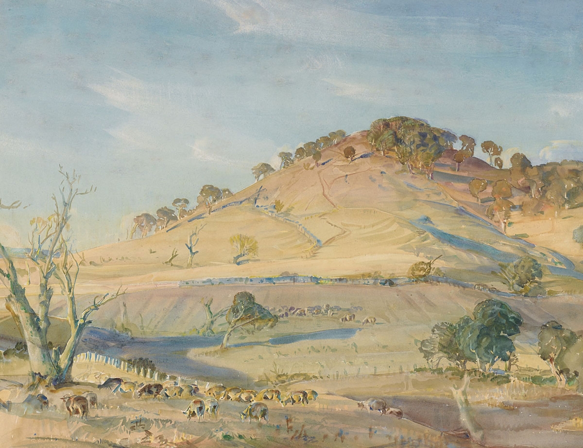 Hans Heysen | IN THE ADELAIDE HILLS | MutualArt