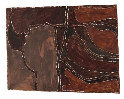 Rover Thomas | Warmun - Map of Turkey Creek Community (Circa 1983 ...