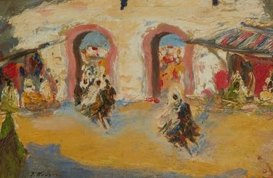 J. Navarro | LES CAVALIERS | MutualArt