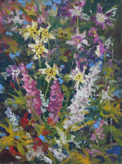 Neil Patterson | COLUMBINES | MutualArt