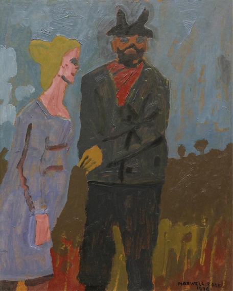 Maxwell Bennett Bates | FARMER & WIFE (1974) | MutualArt