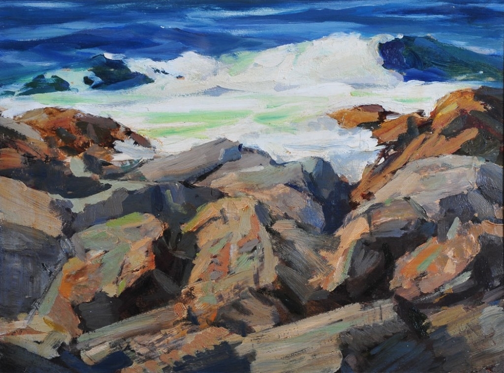 Jay Hall Connaway | Coast Rocks | MutualArt
