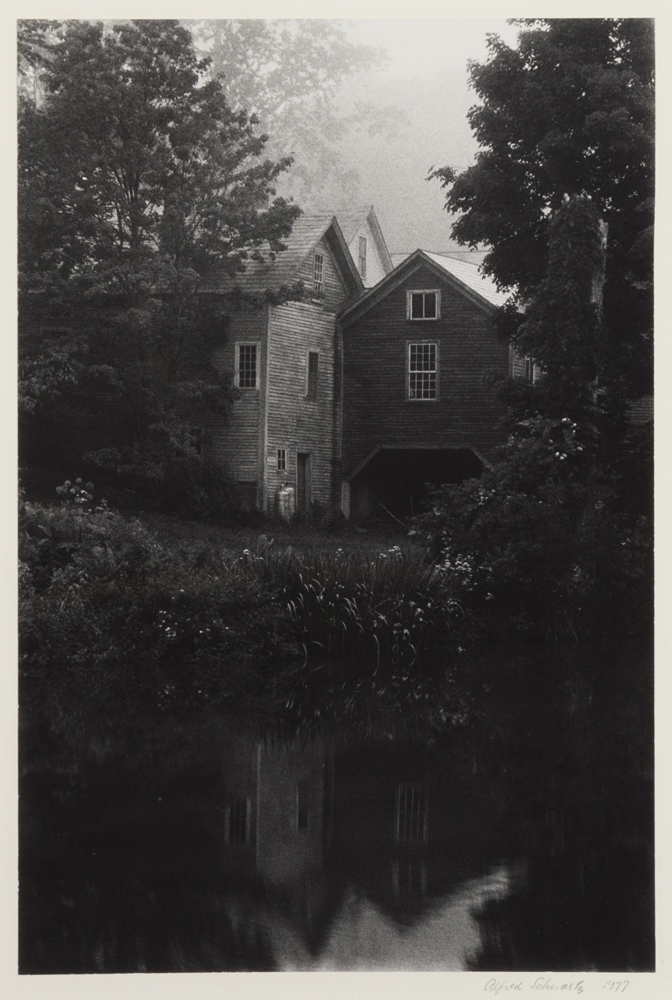 Alfred Schwartz | Vermont Farm House (1977) | MutualArt
