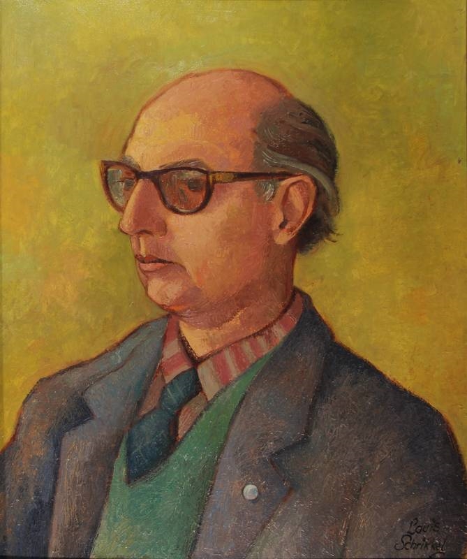 Louis Schrikkel | Portrait of Arthur Lehning | MutualArt