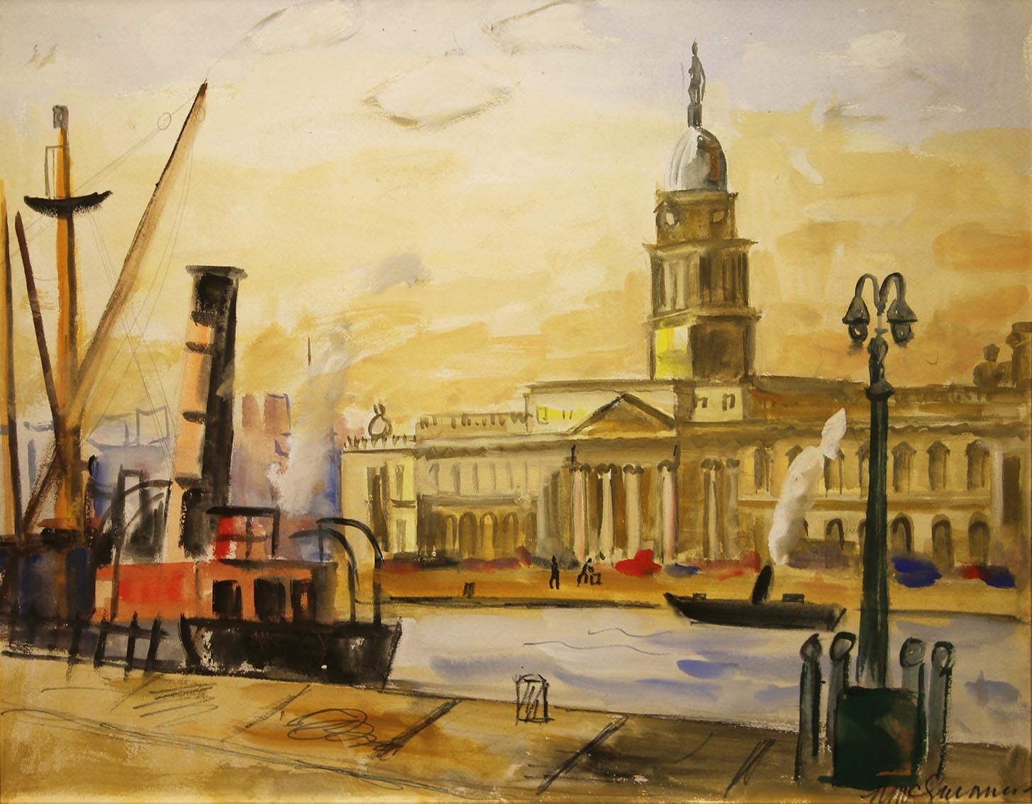 Norah McGuinness | THE CUSTOM HOUSE, DUBLIN | MutualArt