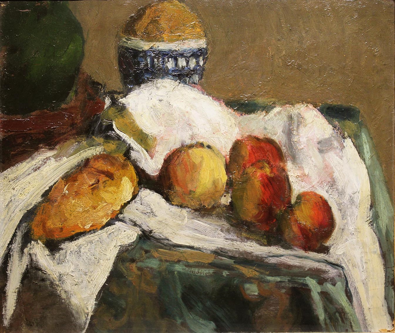 Roderic O'Conor | STILL LIFE - APPLES AND PEARS IN A BOWL | MutualArt