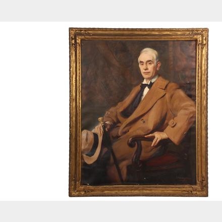Dewitt McClellan Lockman | Portrait of Franklin Booth (1929) | MutualArt