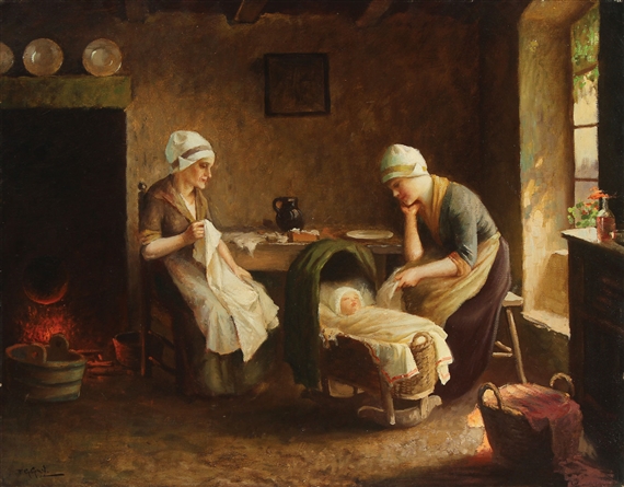 F.G. Grust | Three Generations | MutualArt