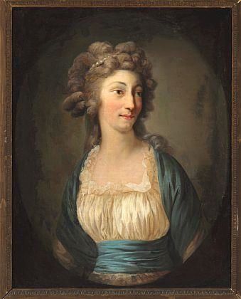 Anton Graff | Portrait of Louise Augusta of Denmark (1771-1843) | MutualArt