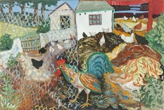 Gerard Dillon | The Dung Hill | MutualArt