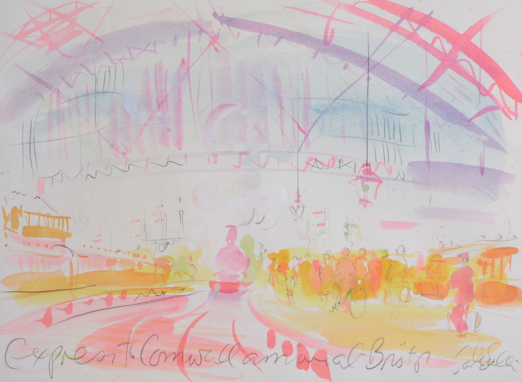 Jake Sutton | 2 Works: Express to Cornwall, Mauritania Leaving ...