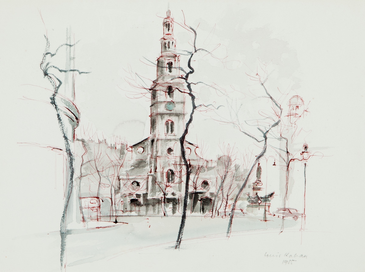 Louis Kahan | Cathederal (1985) | MutualArt