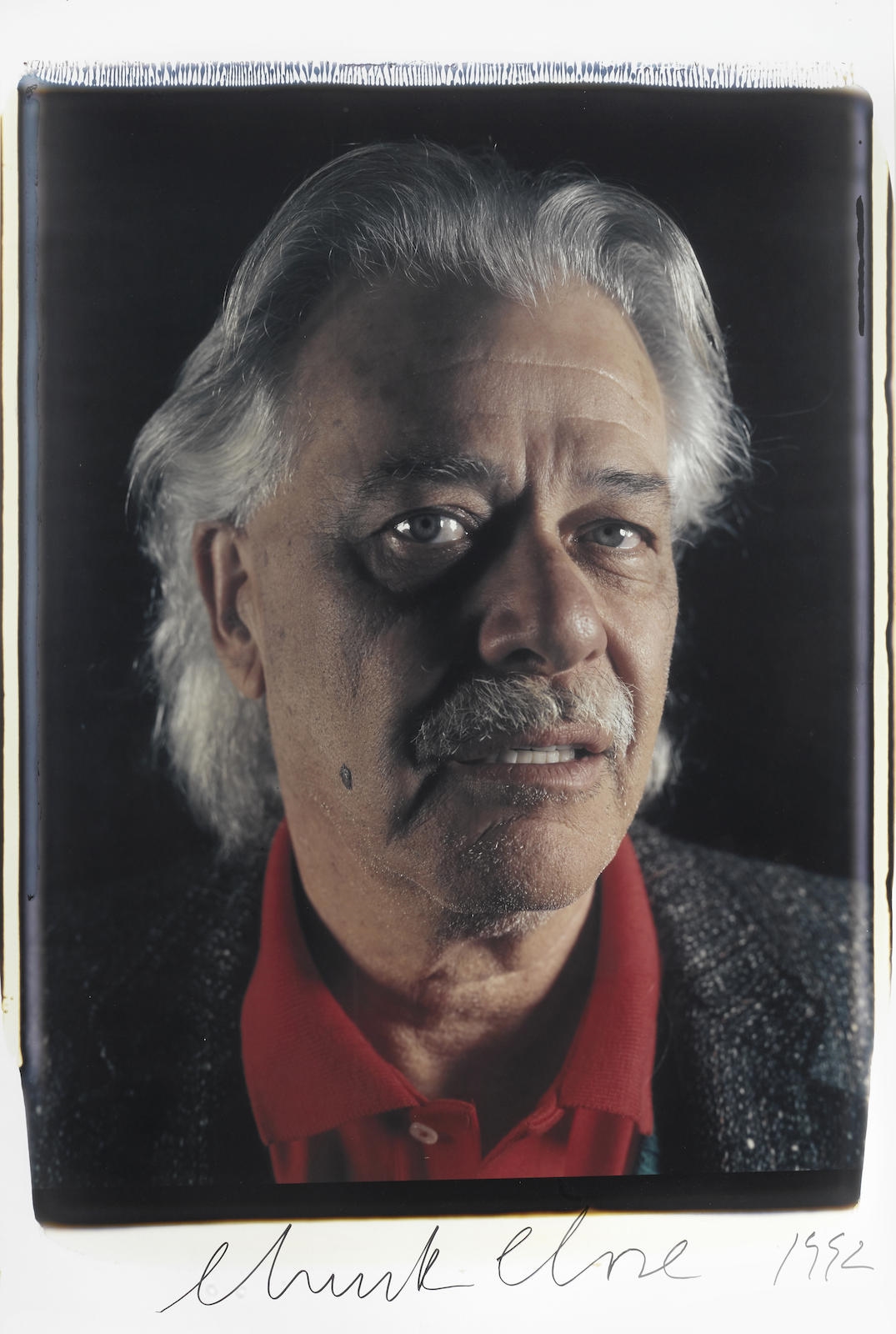 Chuck Close | John (John Chamberlain) (1992) | MutualArt