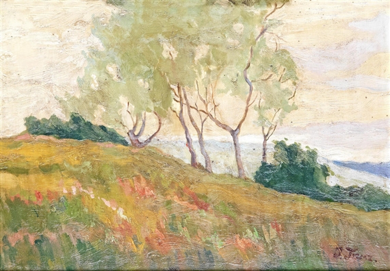 Iwan Trusz | Summer landscape | MutualArt