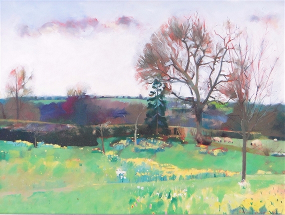 Louis Turpin | Springtime Great Dixter | MutualArt