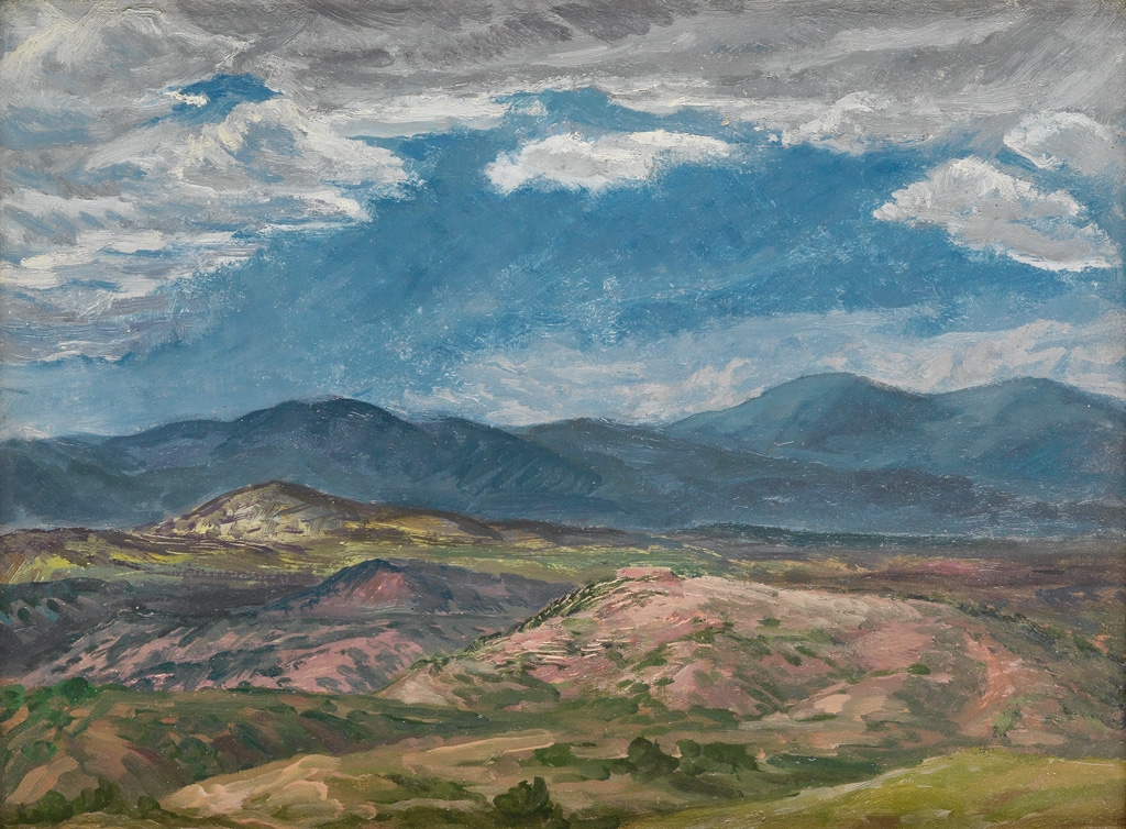 Helen Farr Sloan | New Mexico Landscape (1962) | MutualArt