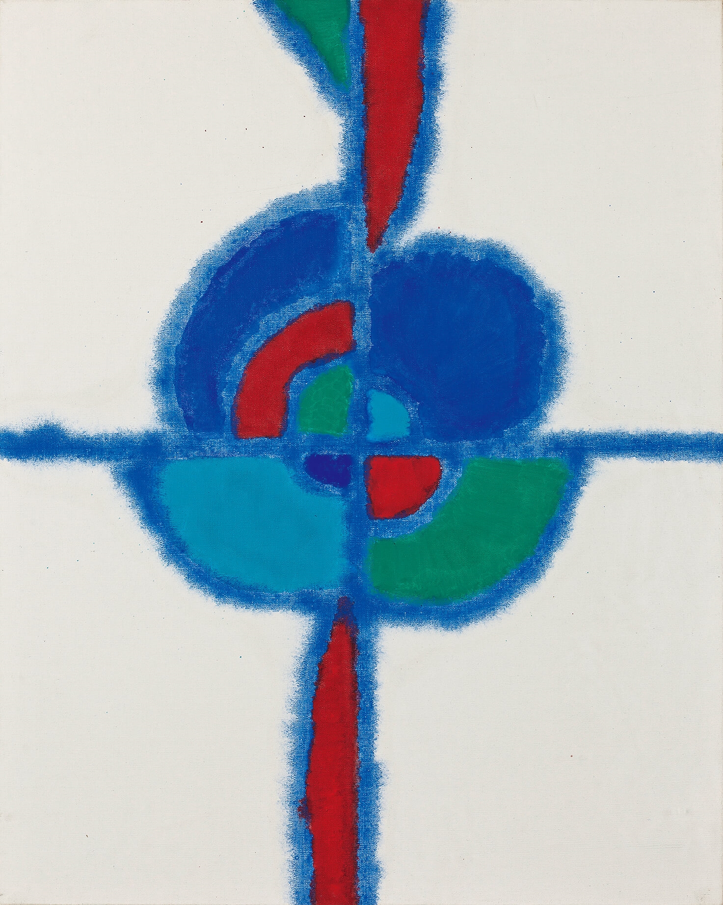 Kim Whanki | Work 8 -II -68- II (1968) | MutualArt