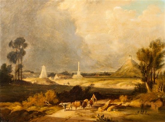 Alexander Fraser the Elder | Landscape with Architecture | MutualArt