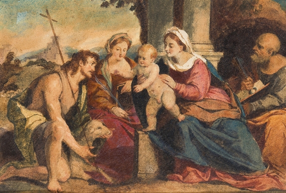 Simon Jacques Rochard | The Holy Family, After Bartolom?? Esteban ...