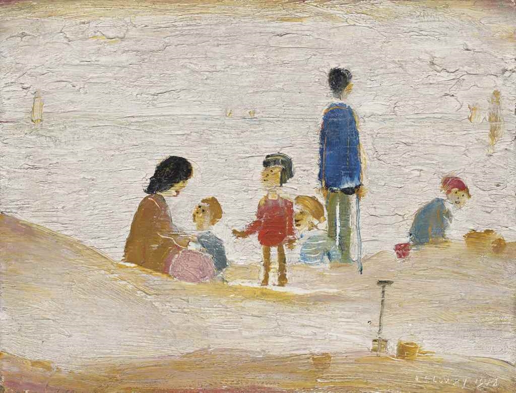 Laurence Stephen Lowry | Industrial Scene (1951) | MutualArt