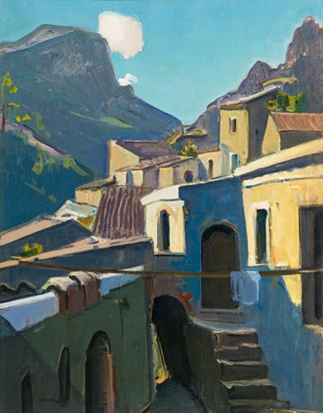 Franz Lerch | Motif from Ajaccio (Circa 1930) | MutualArt