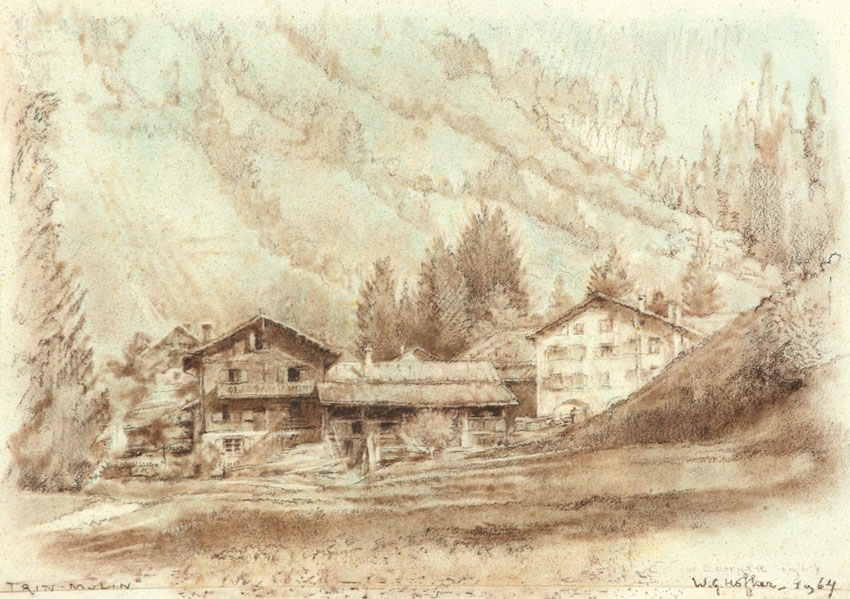 Willem Gerard Hofker | View of Trin Mulin (1964) | MutualArt