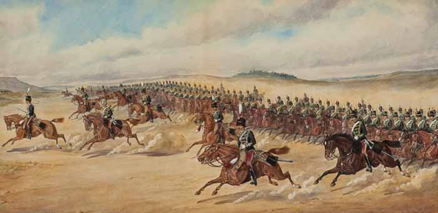 Richard Simkin | 11TH HUSSARS (PRINCE ALBERT'S OWN) | MutualArt