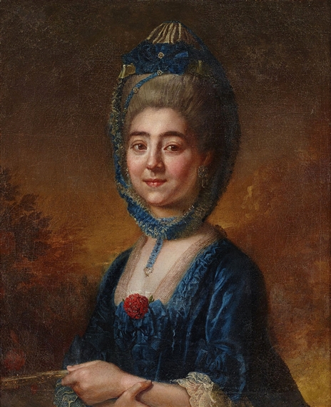 Russian School, 18th Century | Portrait of a Lady | MutualArt