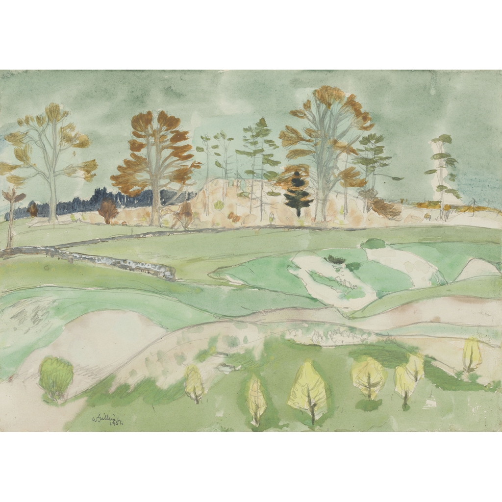 Sir William George Gillies | Studio Interior Dusk (1964) | MutualArt