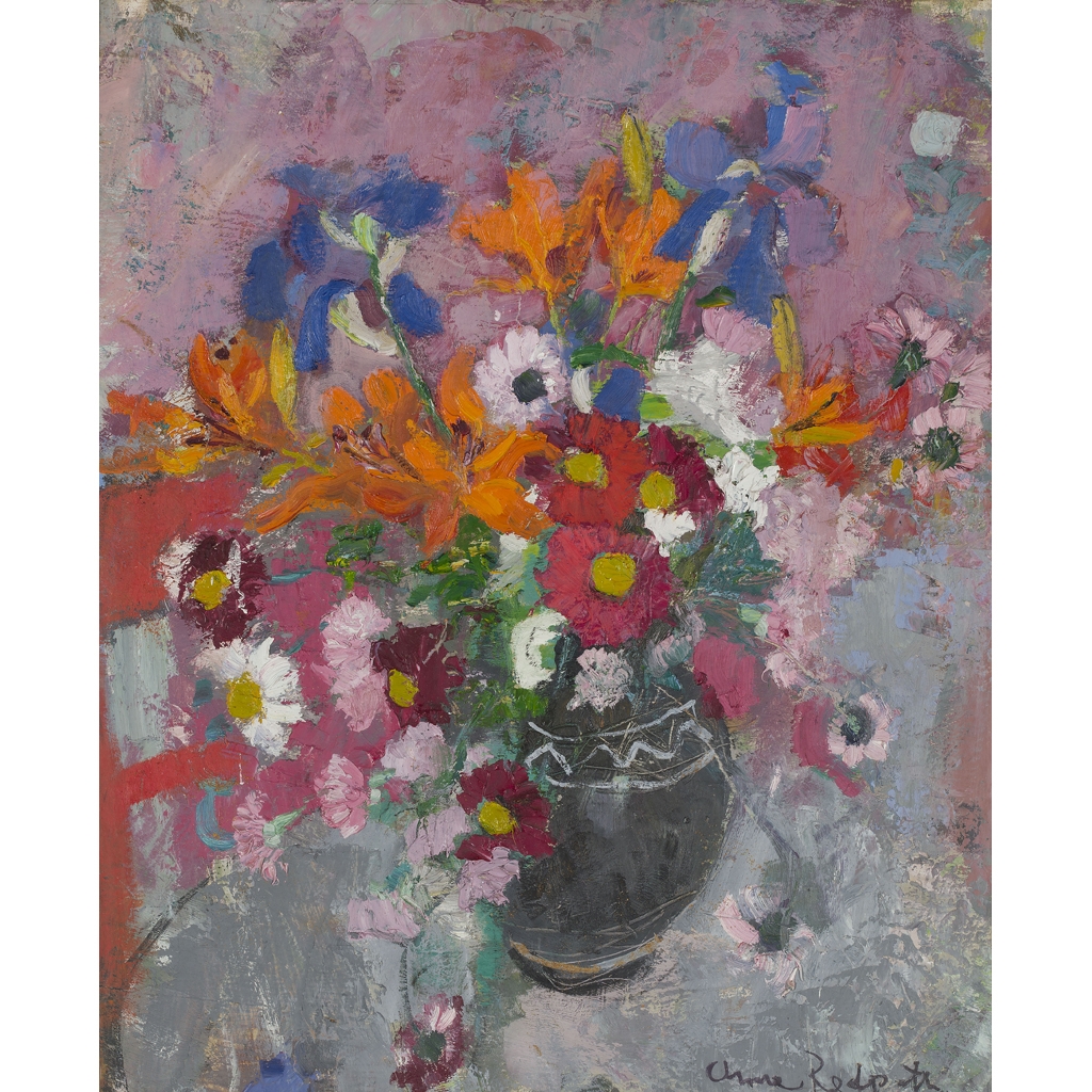 Anne Redpath | A Still Life Of Spring Flowers | MutualArt