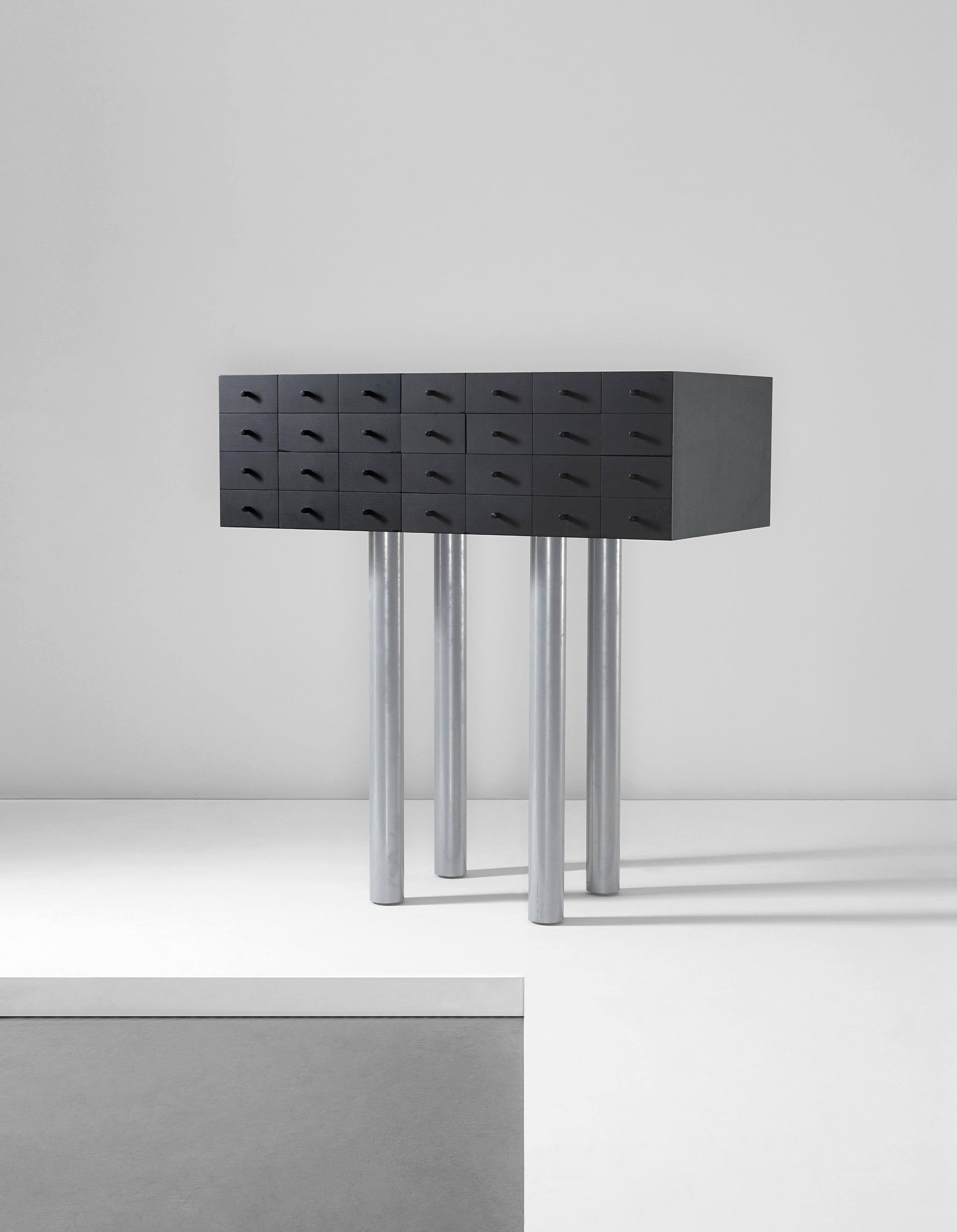 Shiro Kuramata | Solaris chest of drawers (1977) | MutualArt