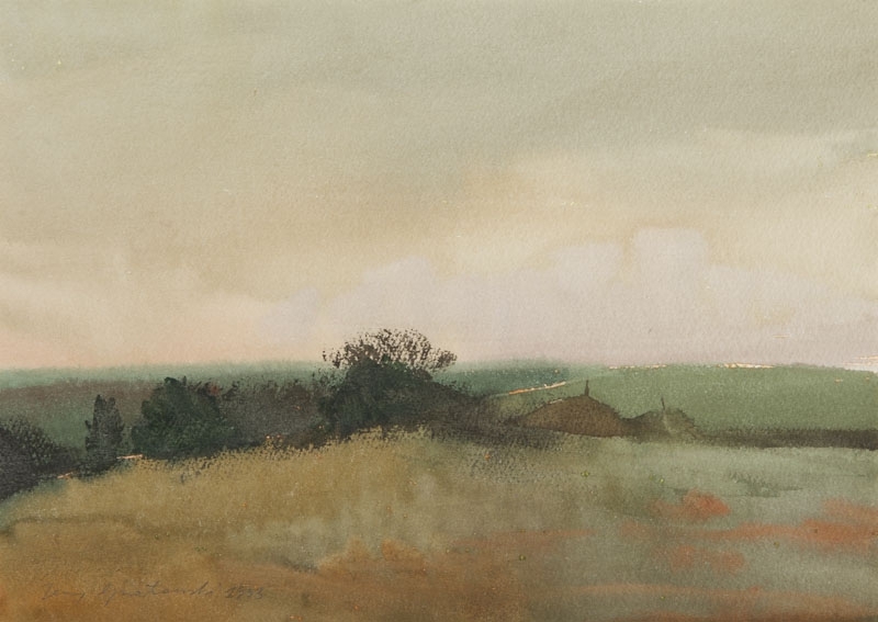 Jerzy Gnatowski | Landscape (1993) | MutualArt