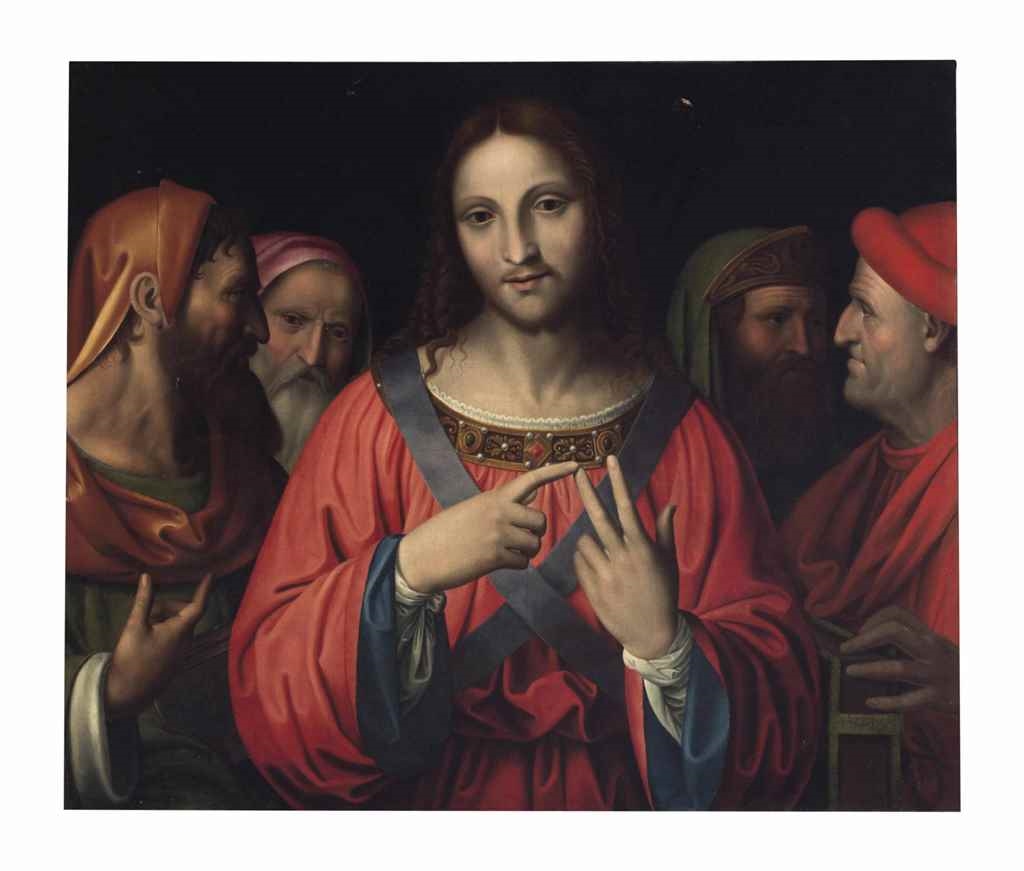 Bernardino Luini | Christ among the Doctors | MutualArt