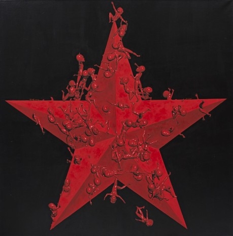Lifeng Shi | Red star no 3 (2009) | Compare similar artworks | MutualArt