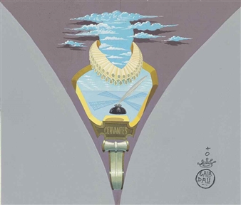 Salvador Dalí | Snake in Landscape (1975) | MutualArt