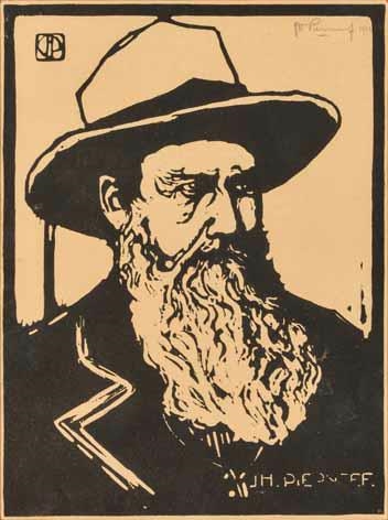 Jacob Hendrik Pierneef | PORTRET VAN ‘N VOORTREKKER (NILANT 136) (1923 ...