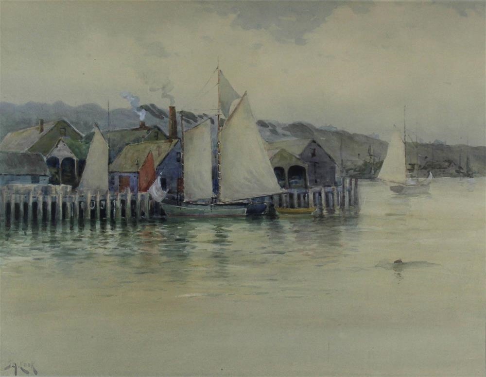 John A. Cook | HARBOR | MutualArt