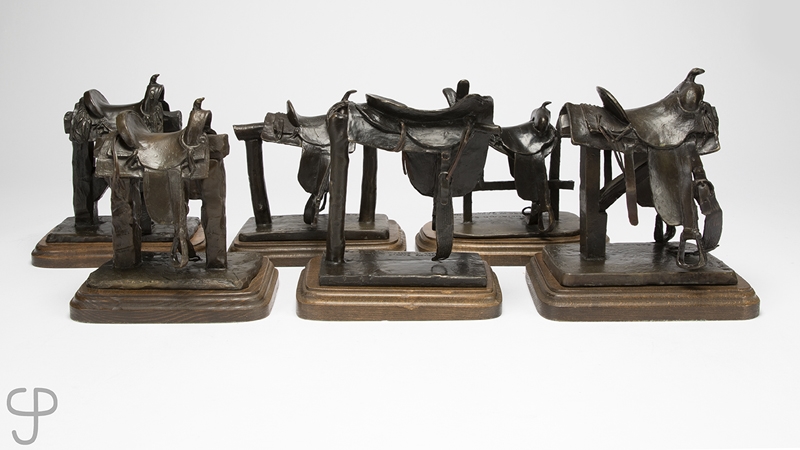 Earl Wesley Bascom | 6 Works: Saddle from the Sweet Grass Hills, Old ...