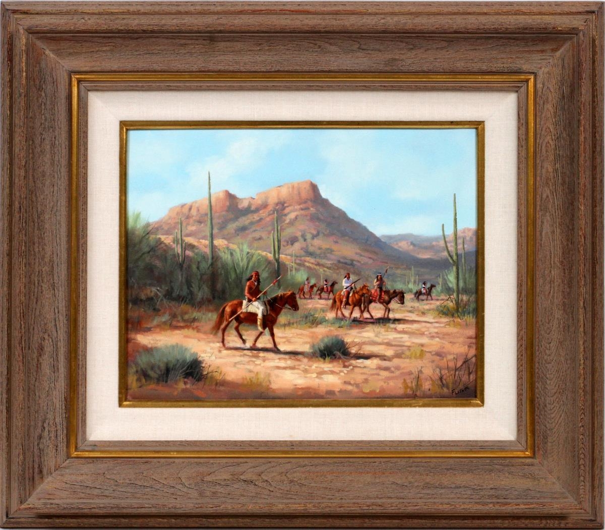 David Flitner | Native American Hunting Party | MutualArt