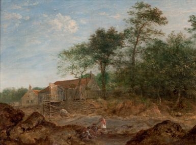 William Small | Paysage aux enfants | MutualArt