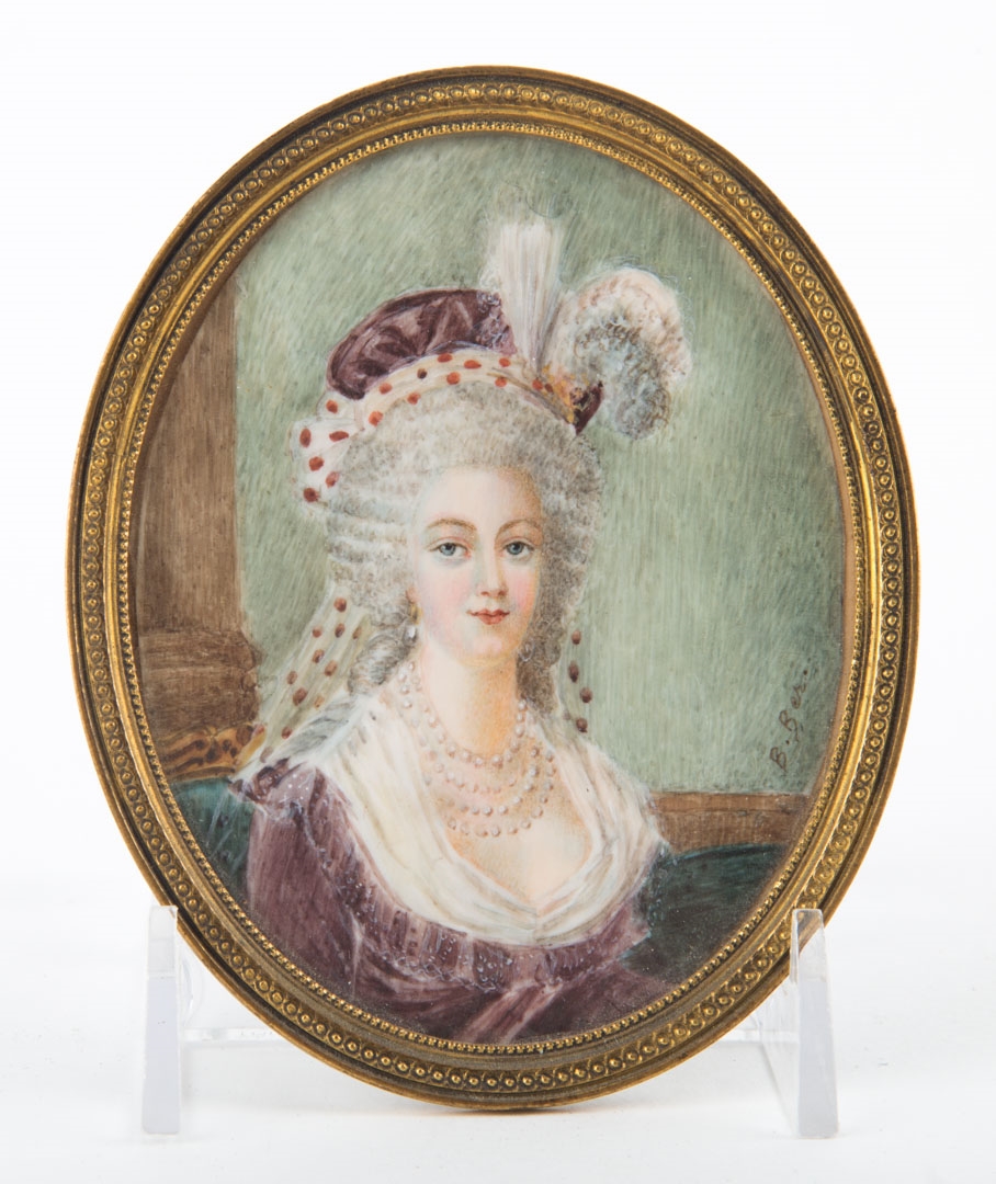 British School, 19th Century | Portrait of a lady believed to be ...