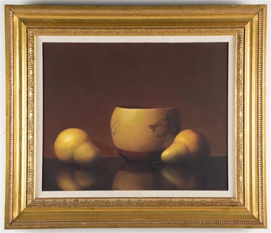 Al Jackson | Still Life with Bowl and Pears | MutualArt